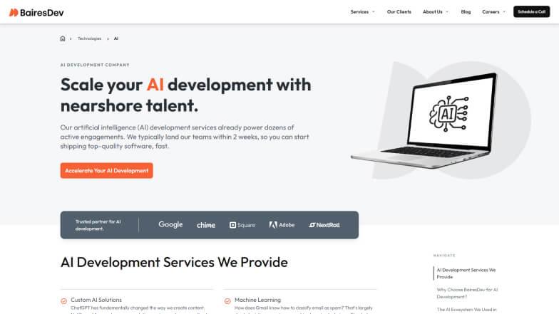 Top 10 AI Software Development Companies in 2025 | Space-O