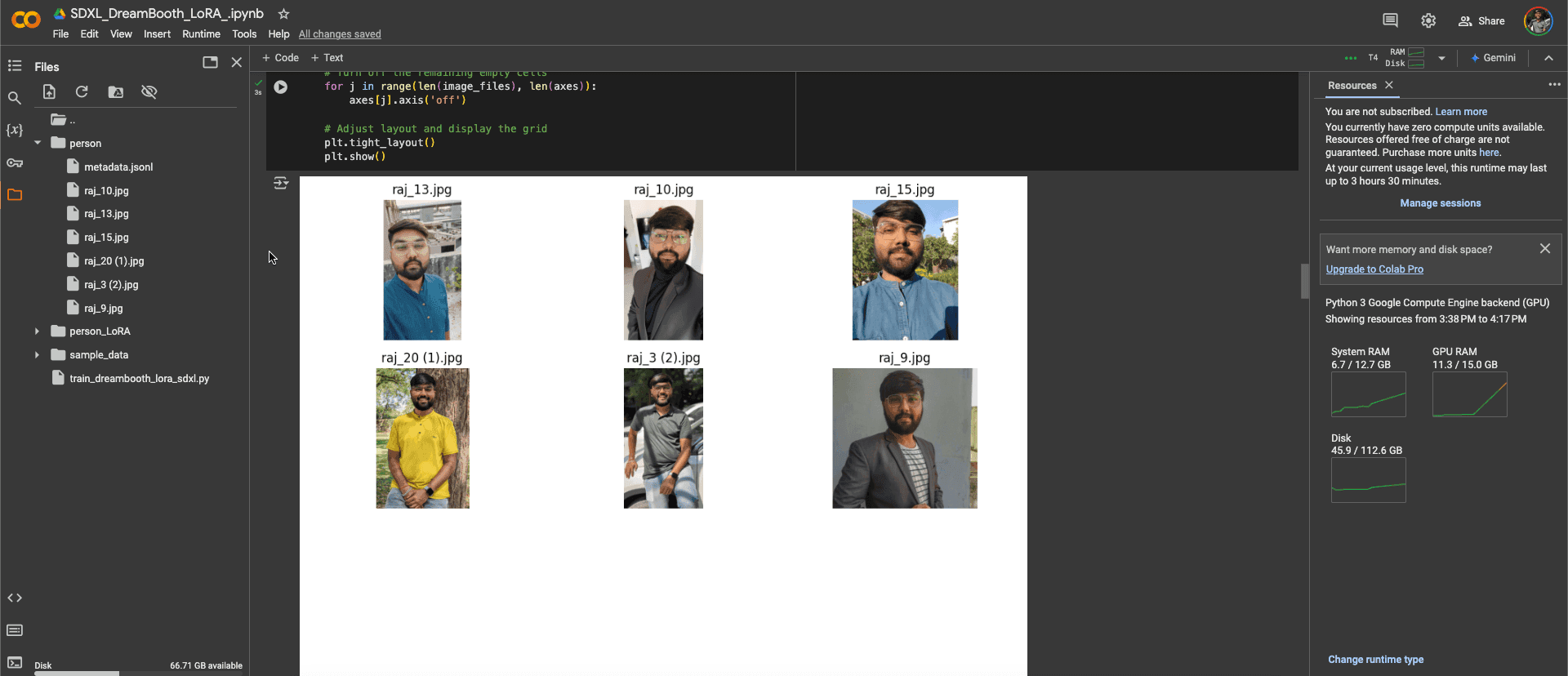 Fine-tuning Stable Diffusion XL with LoRA