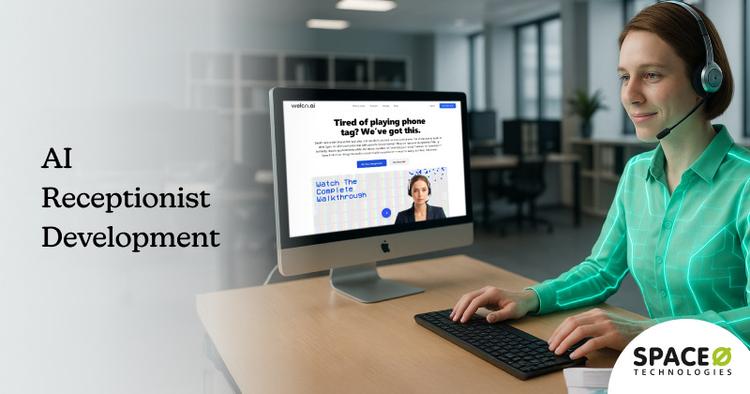 AI-Powered Receptionist Development by Space-O Technologies