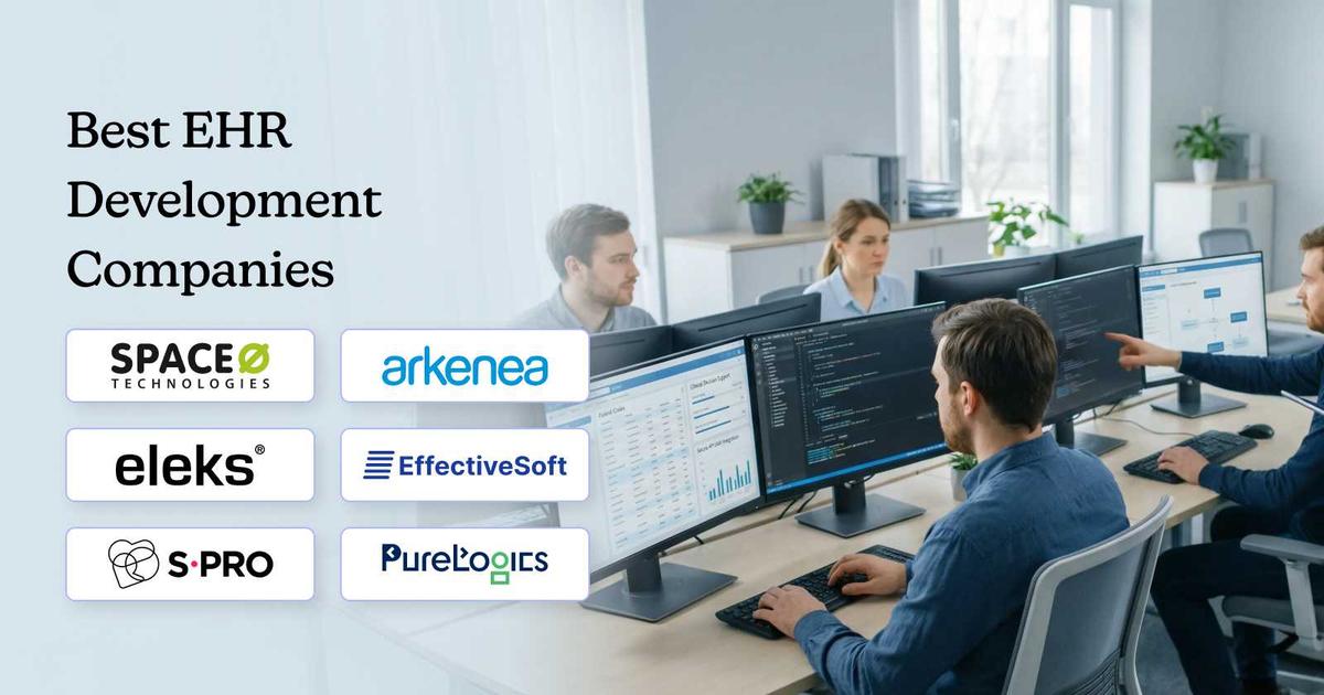 Top 10 AI EHR Development Companies in 2026